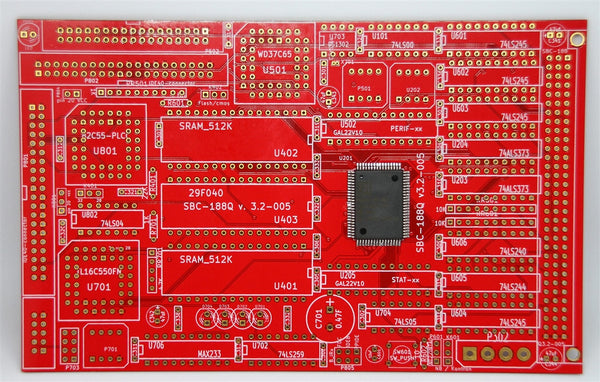 SBC-188Q 80C188 Single Board Retro Computer – Rabbit Hole Computing