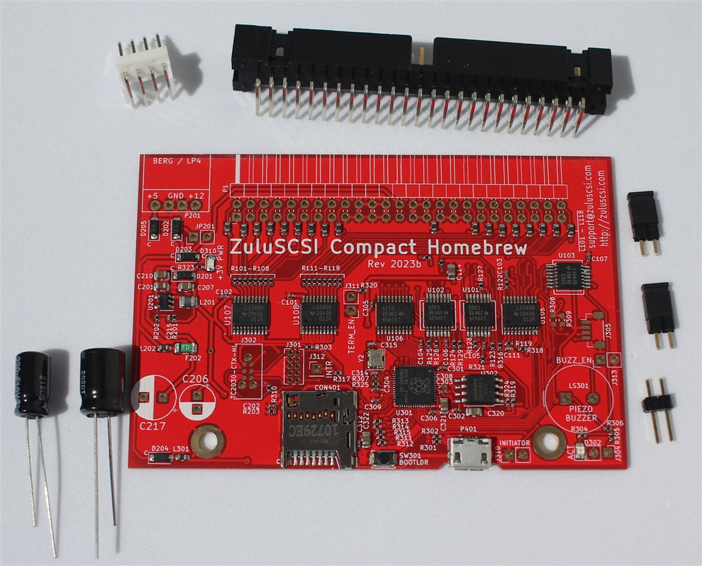 ZuluSCSI Compact RP2040 Homebrew (kit) – Rabbit Hole Computing