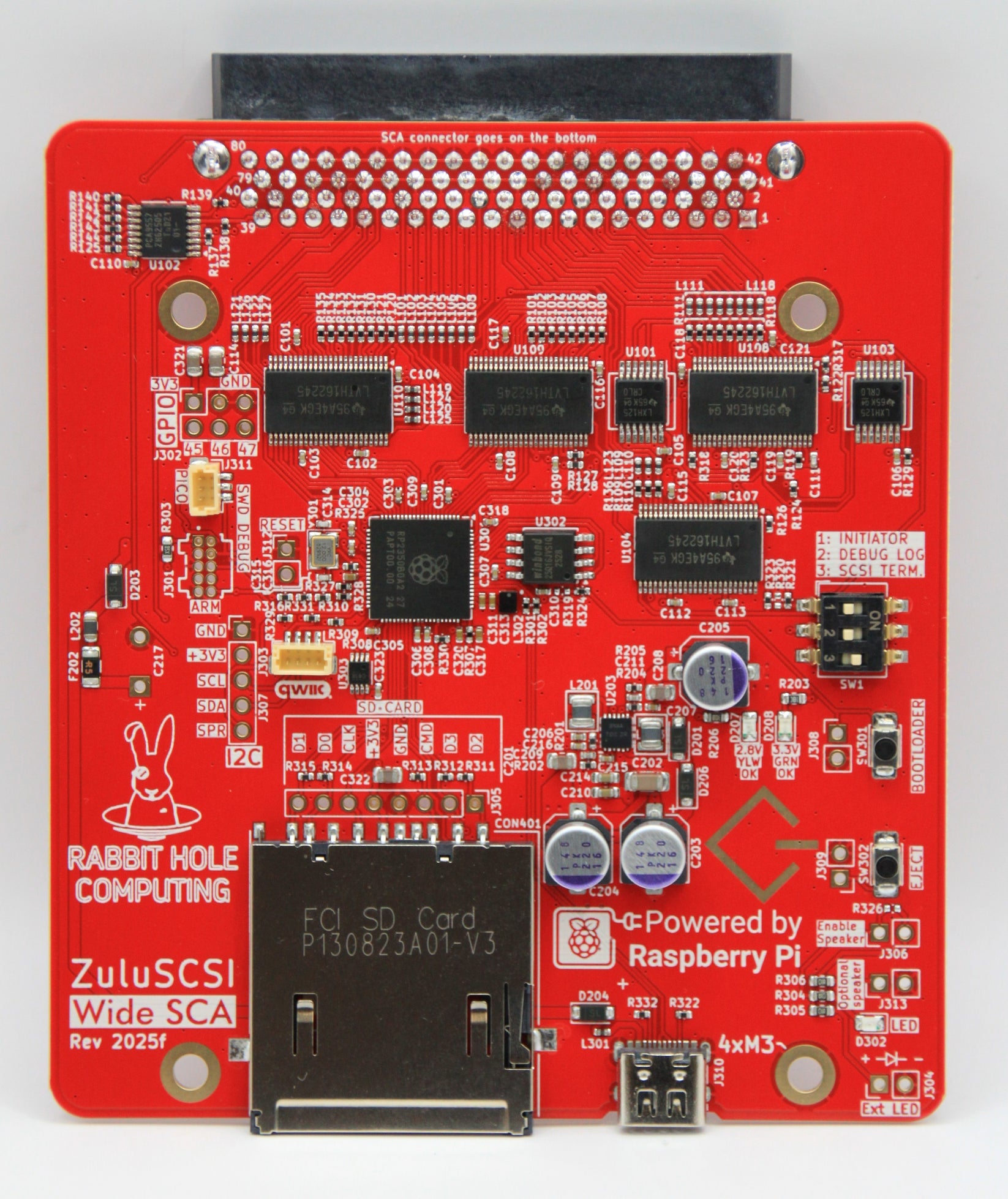 ZuluSCSI Wide SCA80 - 34MB/sec. read, 15MB/sec. write – Rabbit Hole ...