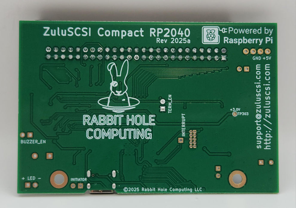 ZuluSCSI Compact RP2040 with USB-C – Rabbit Hole Computing