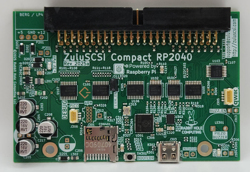 ZuluSCSI Compact RP2040 with USB-C – Rabbit Hole Computing