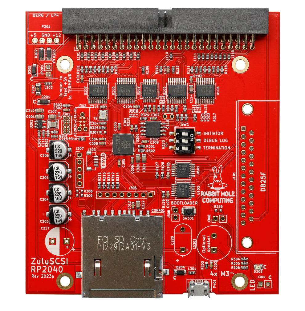 ZuluSCSI RP2040 – Rabbit Hole Computing
